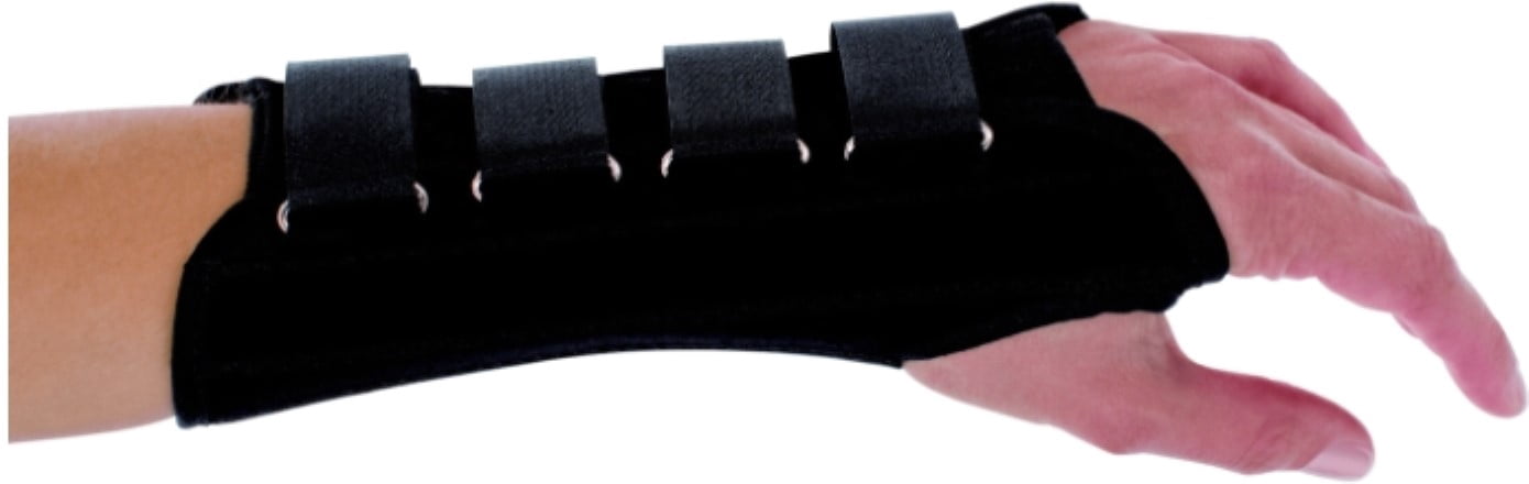 Procare Contoured Wrist Support Left Hand Black Medium - 1 Each ...