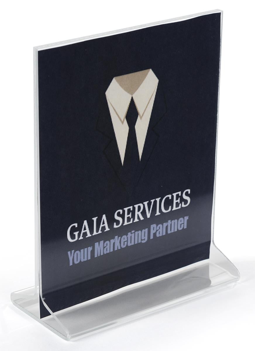 4 x 5 x 2-Inch, Double-Sided Clear Plastic Photo Frame, For Up To 4 x 5 ...