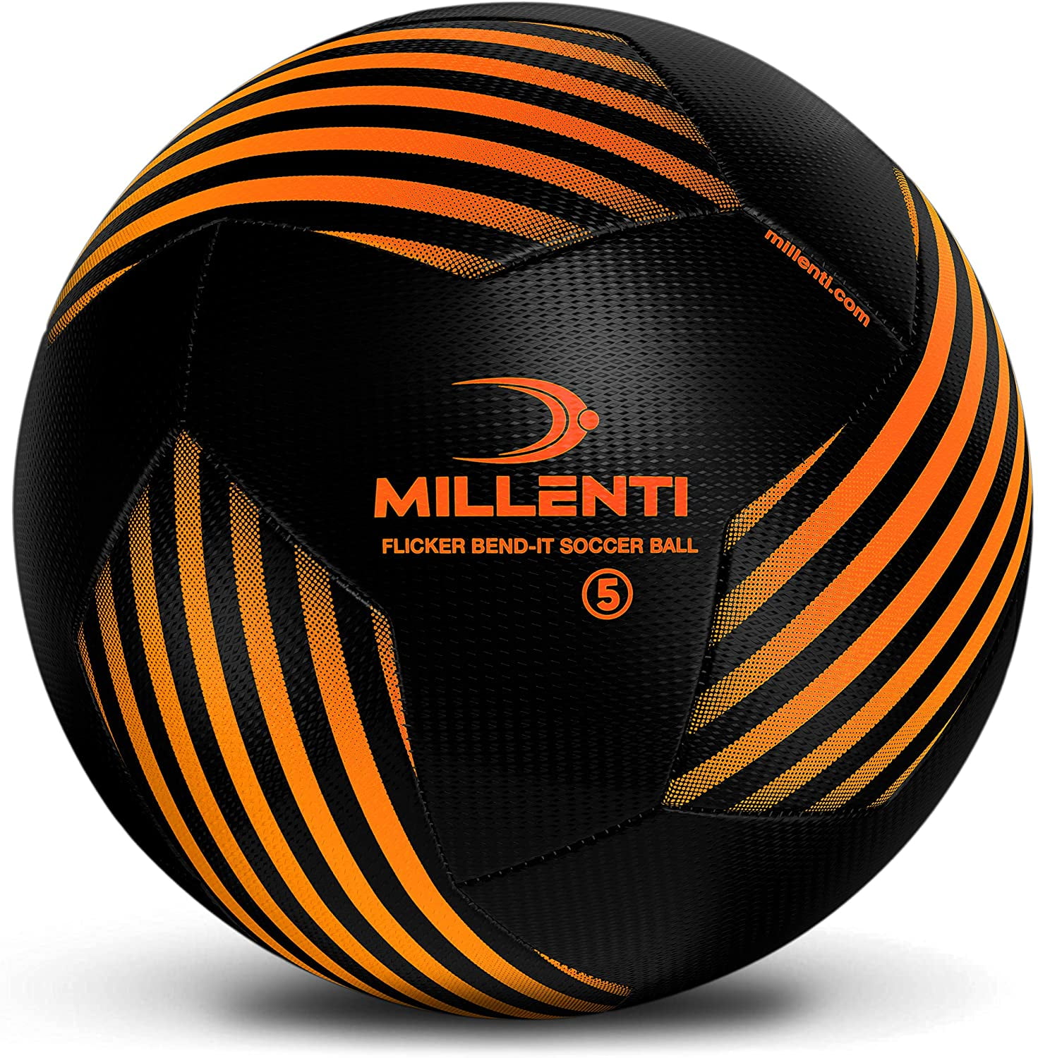 Millenti SB0605OG Flicker Bend-It Orange Soccer Ball - Walmart.com