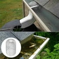 Roof Gutter Guard Filters Expand Aluminum Filter Strainer Stops Drain ...