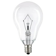 Westinghouse 3319300 25-Watt Equivalent F15 Dimmable Clear Filament LED Light Bulb with Medium ...