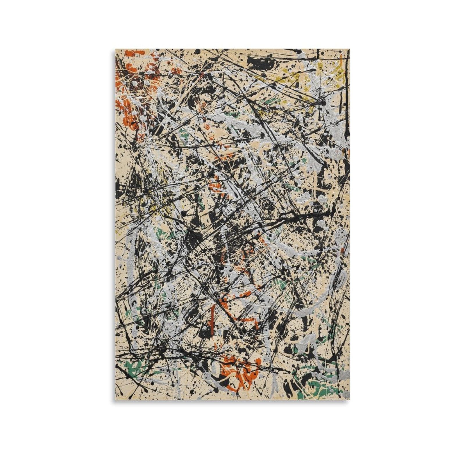 Cuadro abstracto de Jackson Pollock (50) Póster, pintura decorativa ...