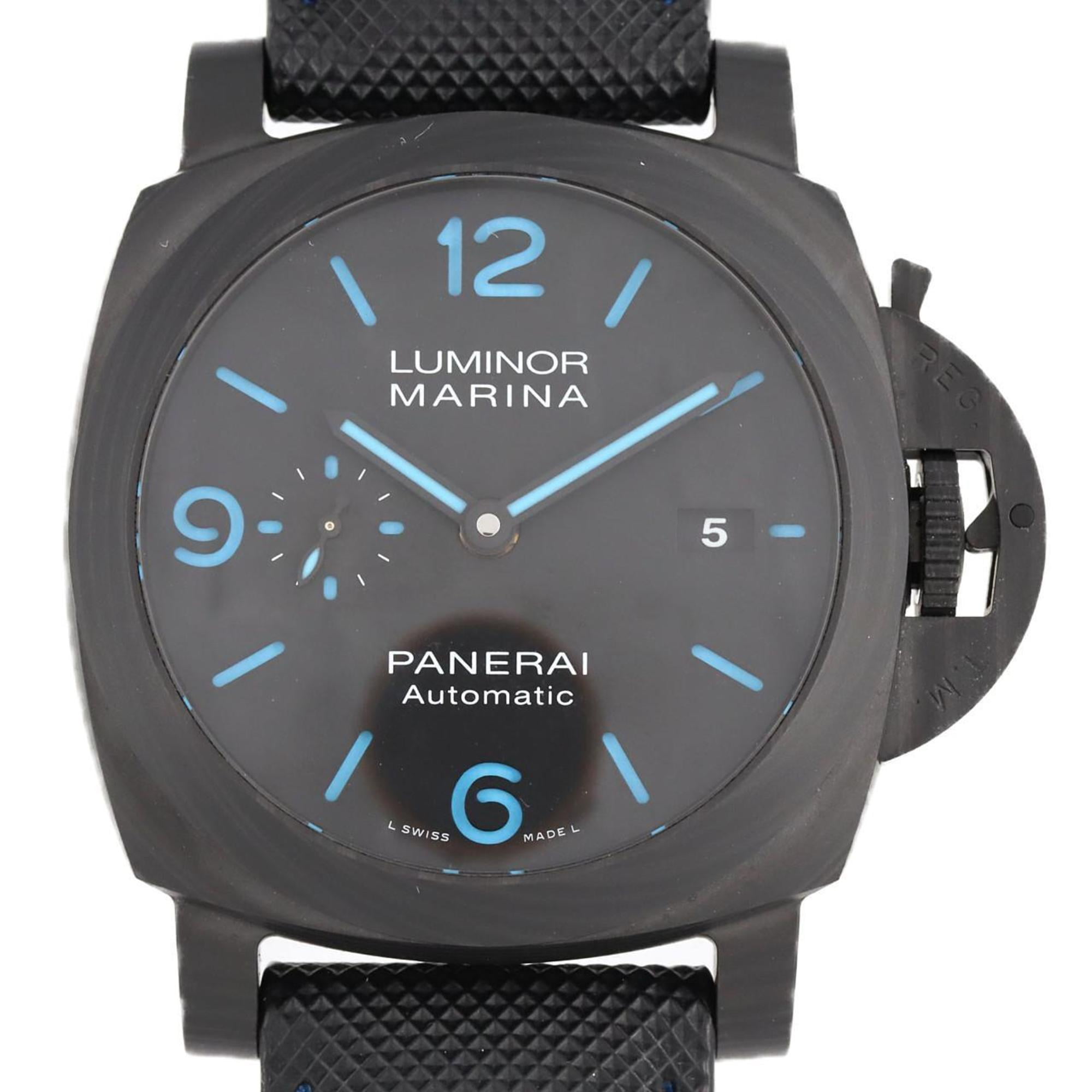 Pre-Owned Panerai Luminor Marina Carbotech PAM01661 Watch Automatic ...