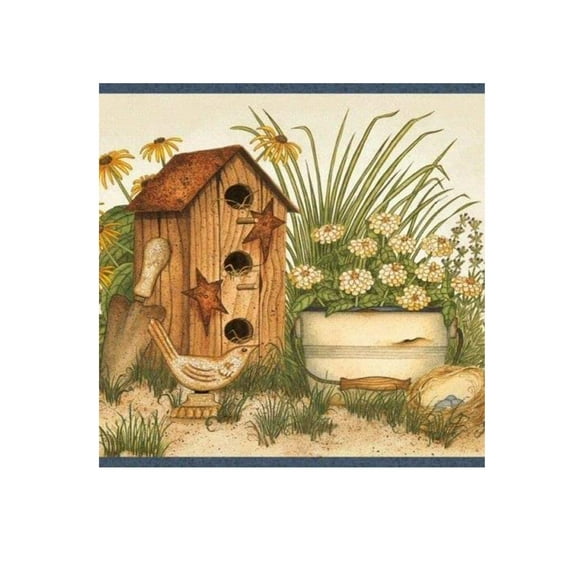 Hummingbird Border Wallpaper