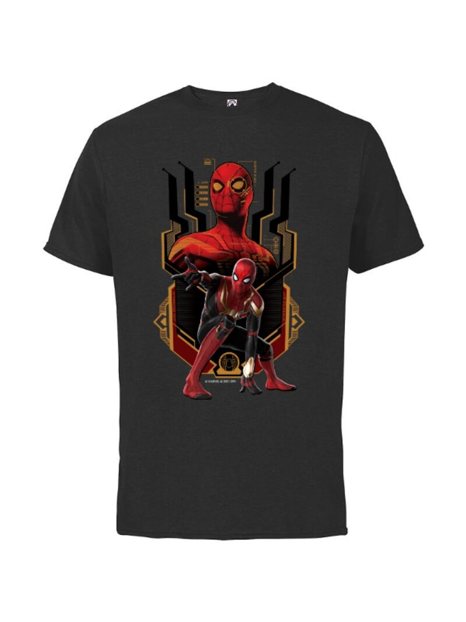 Marvel Spider-Man: No Way Home Nanotech Spider Suit - Short Sleeve ...