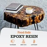 WiseBond Table Top Epoxy Resin 1 Gallon Kit, Food Safe Bubble Free ...