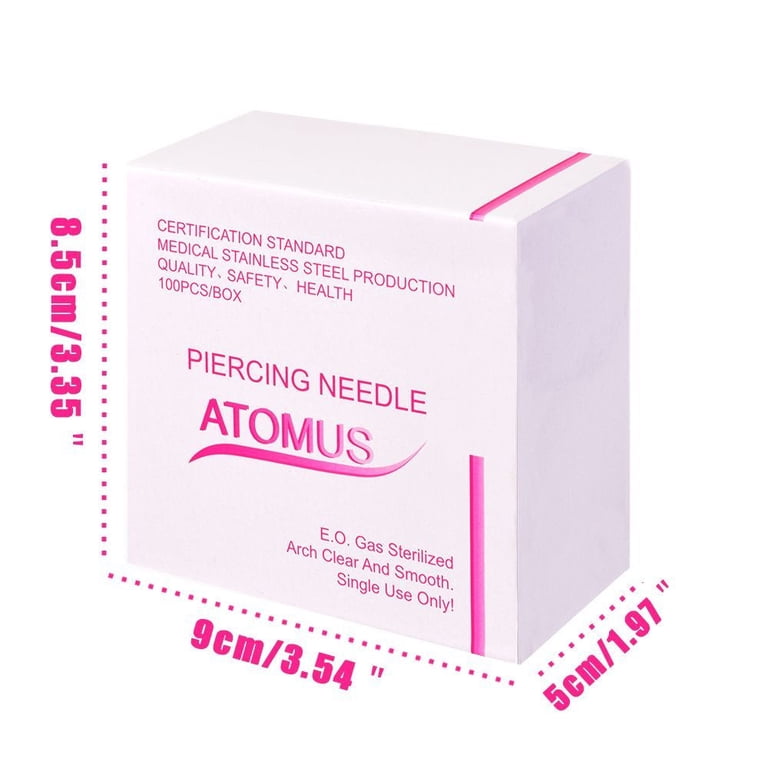 Lip Piercing Needle Size