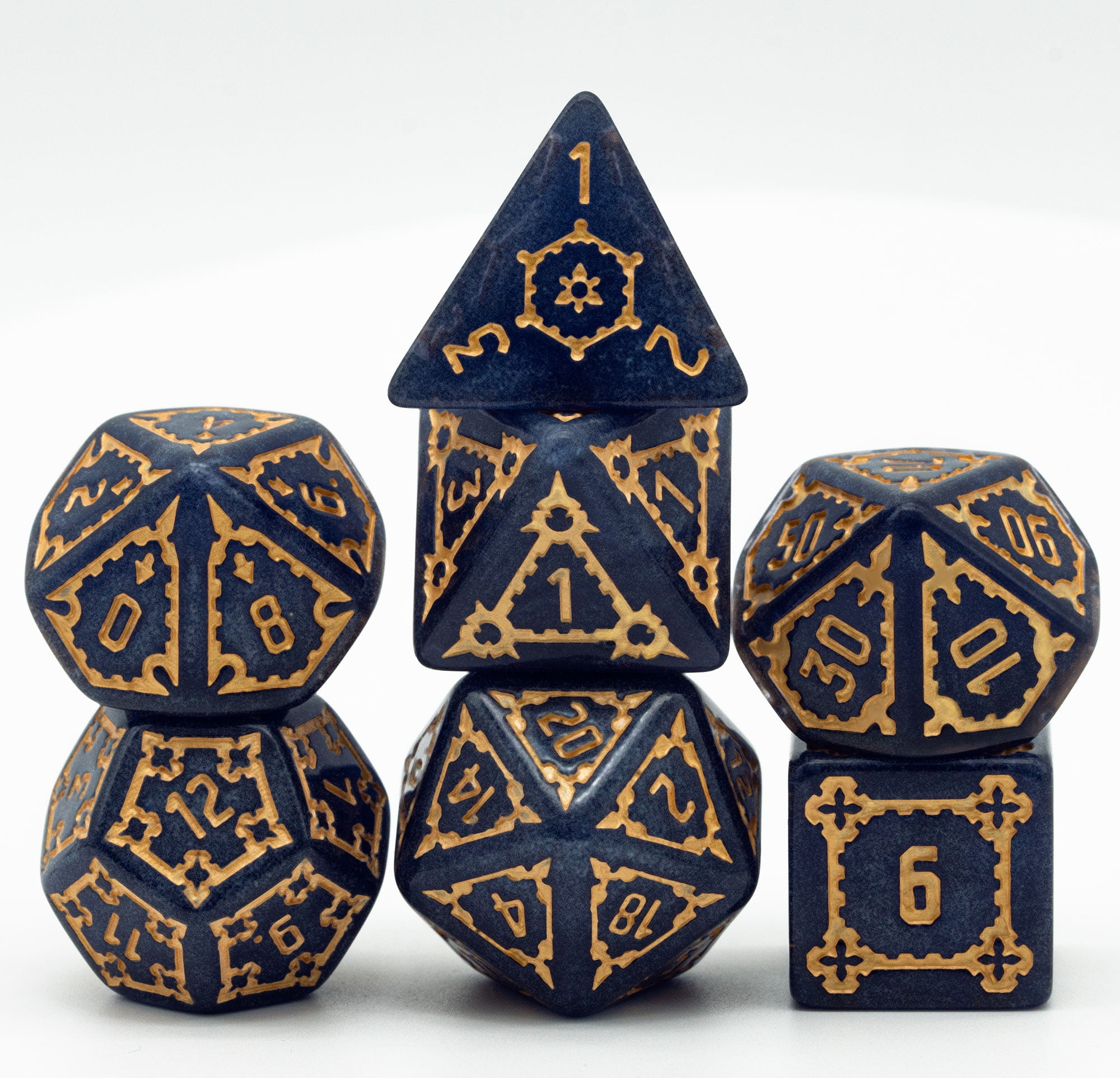 Cusdie 7 PCS/Set 25mm Giant Dice DND, Polyhedral Dice Set, D&D Dice for ...