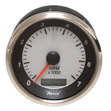 Faria Platinum 4" Speedometer - 60MPH - GPS [22010] - Walmart.com