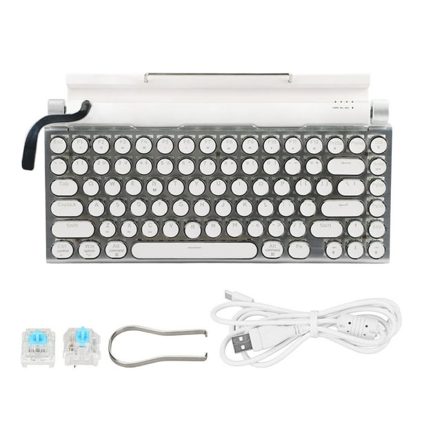 Typewriter Mechanical Keyboard,Typewriter Mechanical Keyboard 83 ...