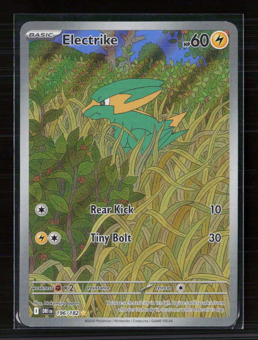 2025 Scarlet & Violet White Flare Electrike Holo Secret Rare #196/182 ...