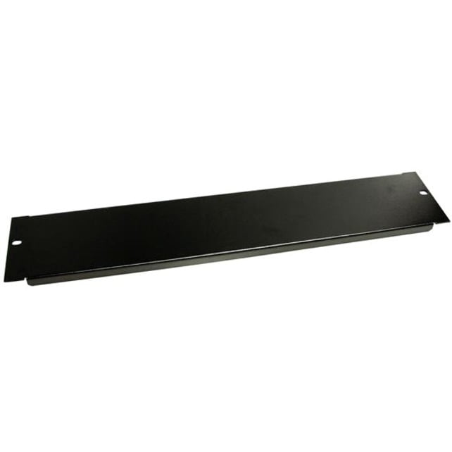 StarTech.com Blanking Panel, 2U, 19in, Steel, Black, Blank Rack Panel ...