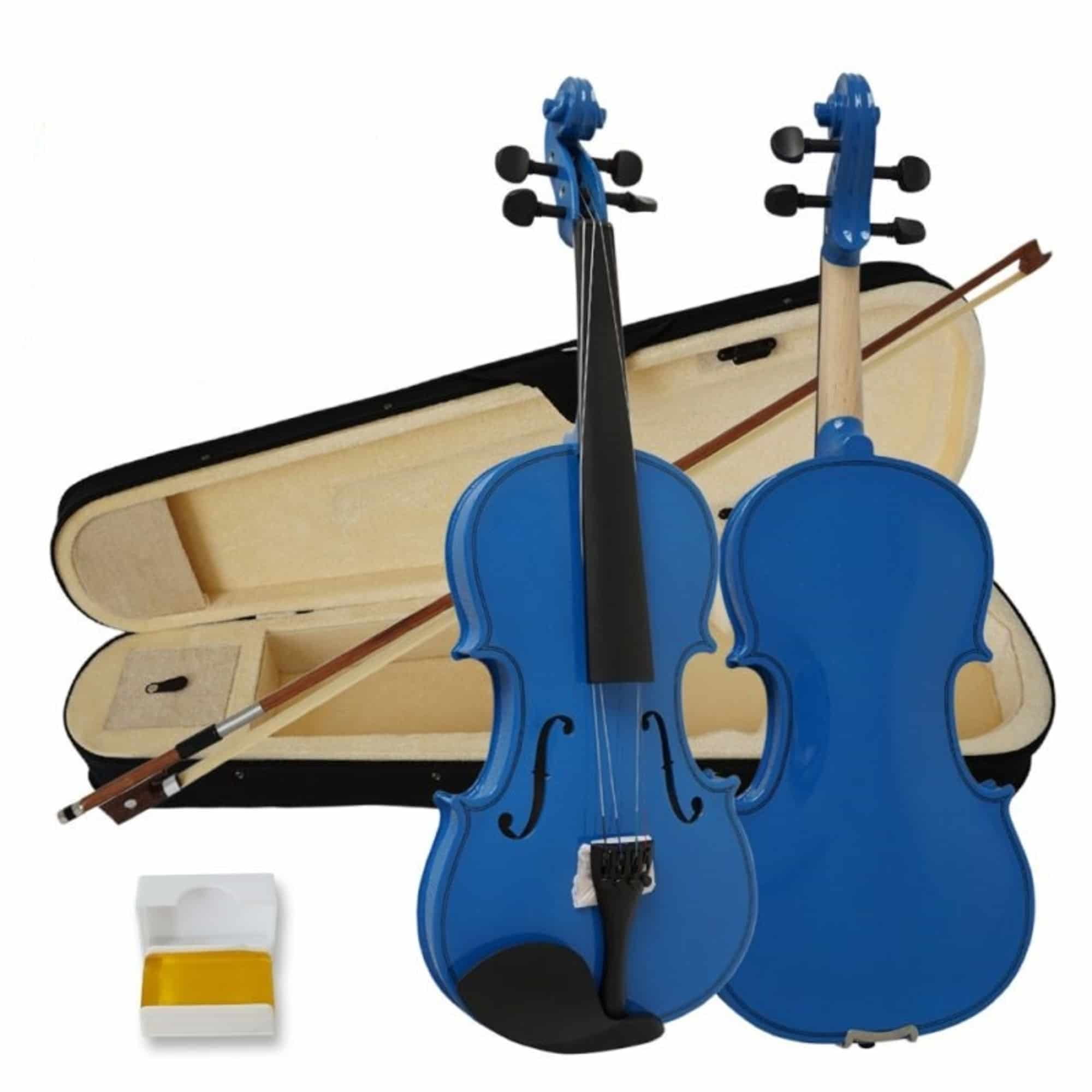 Click here for Anydos 4/4 Plywood Blue Coloured Violin prices