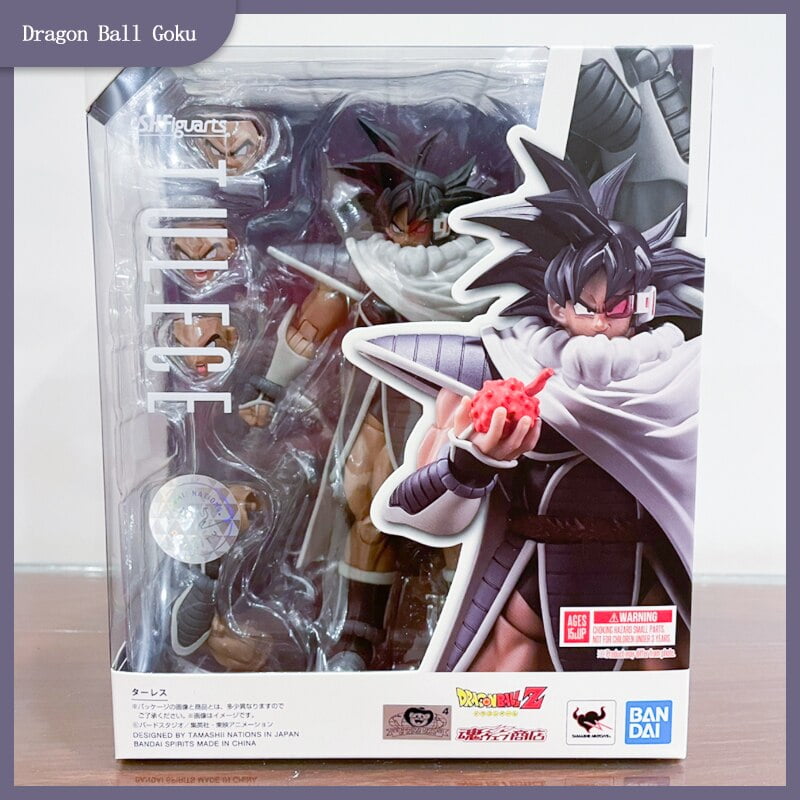 Anime origine Dragon Ball Z Goku S.H.Figuarts figura de acción Turles ...