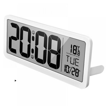 La Crosse Technology 513-1211 Atomic Digital Clock with Large 4 inch ...