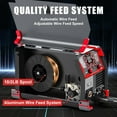 AWT 8-in-1 Aluminum MIG Welder, 200A, Dual Voltage 110/220V, Gas ...