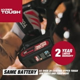 Hyper Tough 20-Volt 6-inch Mini Chainsaw with Battery and Charger, HT13 ...