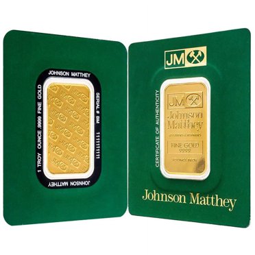1 kilo Gold Bar - Johnson Matthey (SLC) - Walmart.com