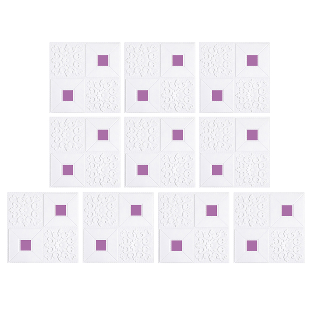 Promotion Clearance 10PCS 3D Brick Wall Stickers Waterproof Self promotion-clearance-10pcs-3d-brick-wall-stickers-waterproof-self