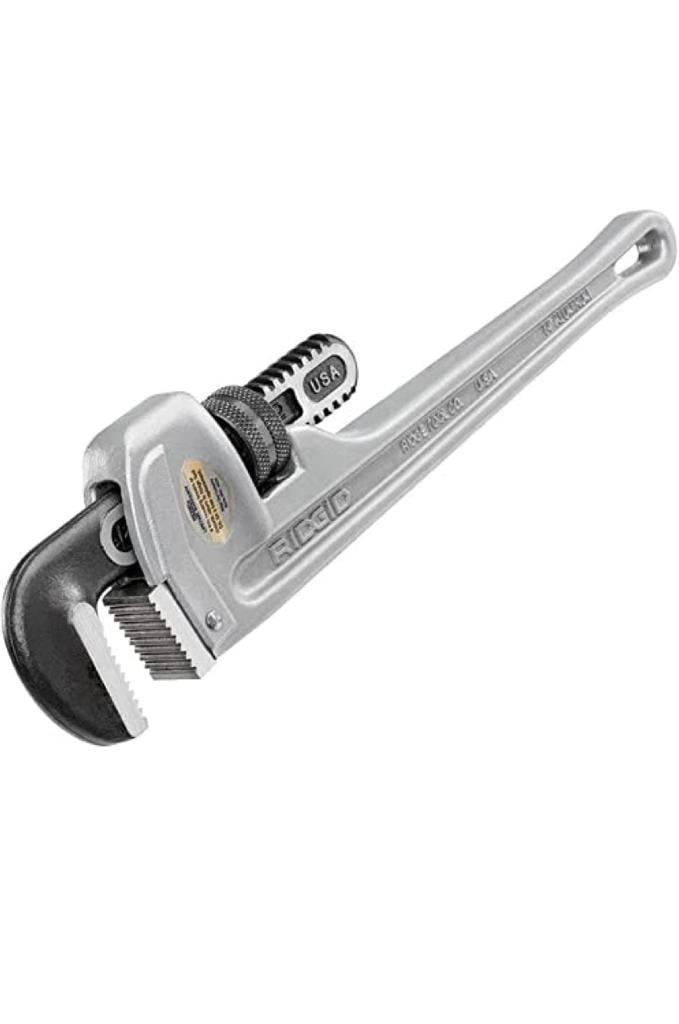 Llave Stilson de tubo Rigid 31105 de aluminio, 24 Pulgadas RIDGID LLave ...
