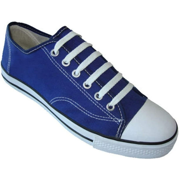 Men's Canvas Sneakers Classic Lace Up Fashion Causal Shoes - Walmart.com