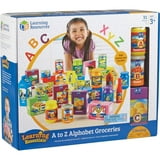 Learning Resources, LRN7729, A-Z Alphabet Groceries Activity Set, 26 ...