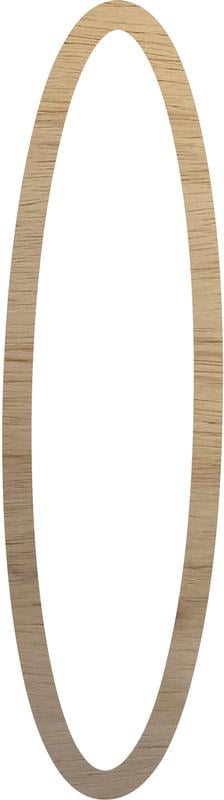 Unfinished Wood Letter O, Real Wooden 14'' Alphabet Letter, Wall ...