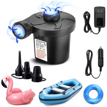 "Intex Portable Manual Inflator for Inflatable Mattresses, Double Quick ...