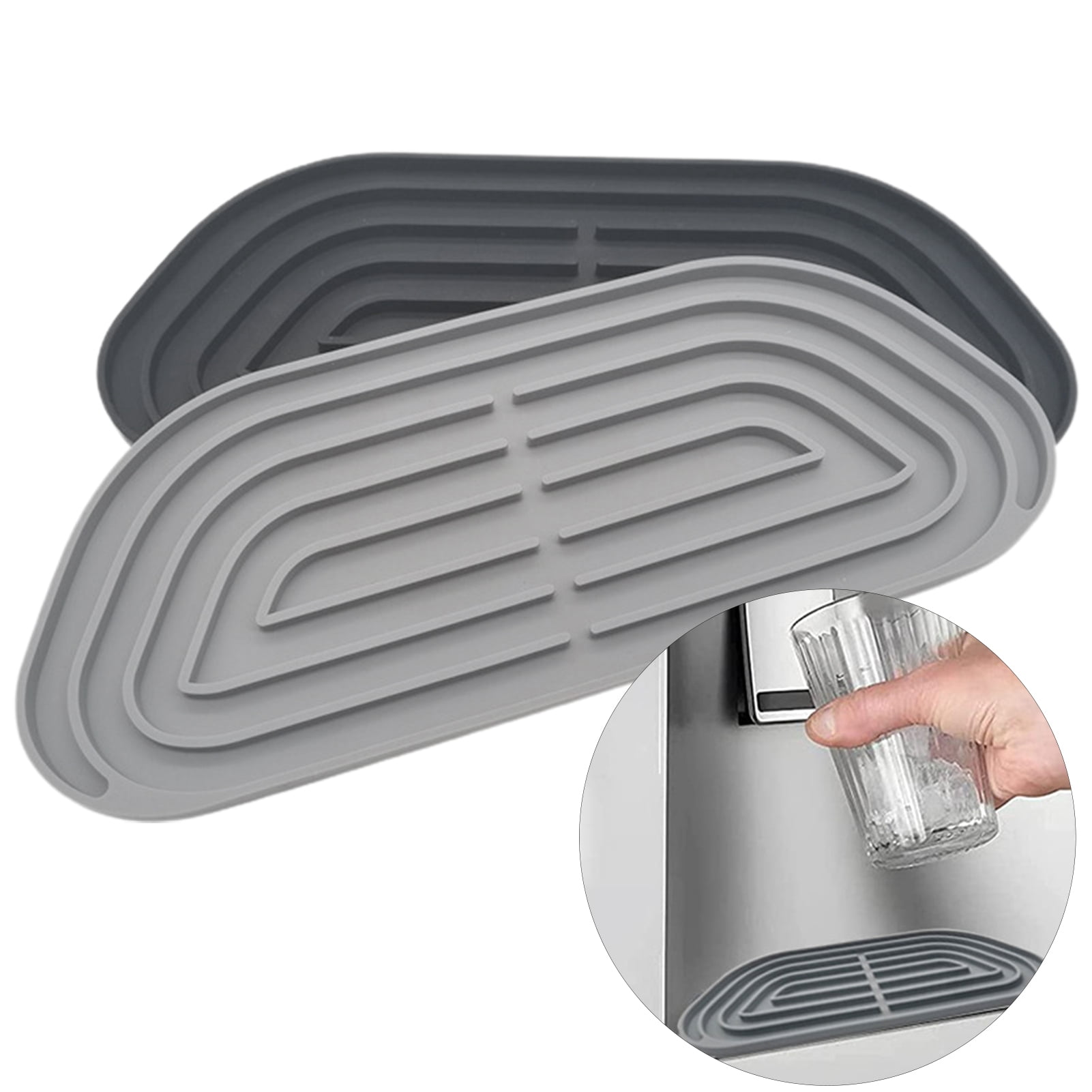 D-GROEE Refrigerator Drip Catcher Tray,Protector Ice and Water ...