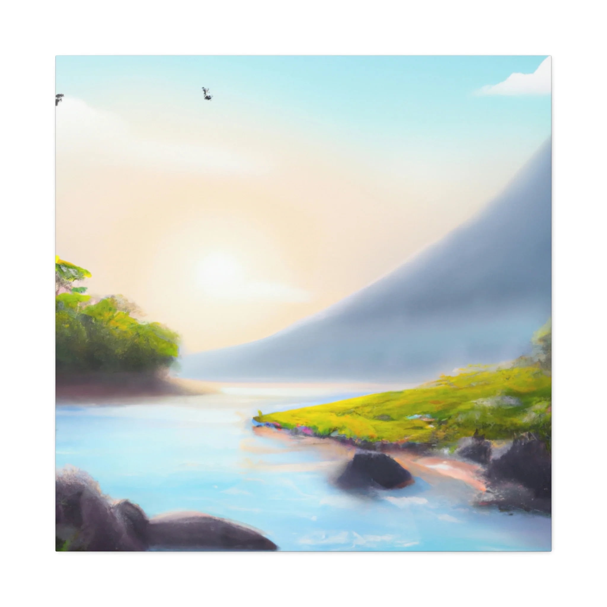 Wild Serene Scenery - Canvas - Walmart.com