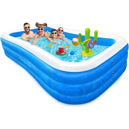 Inflatable Swimming Pools, 130"x73"x22" Ultra Full-Sized Inflatable ...