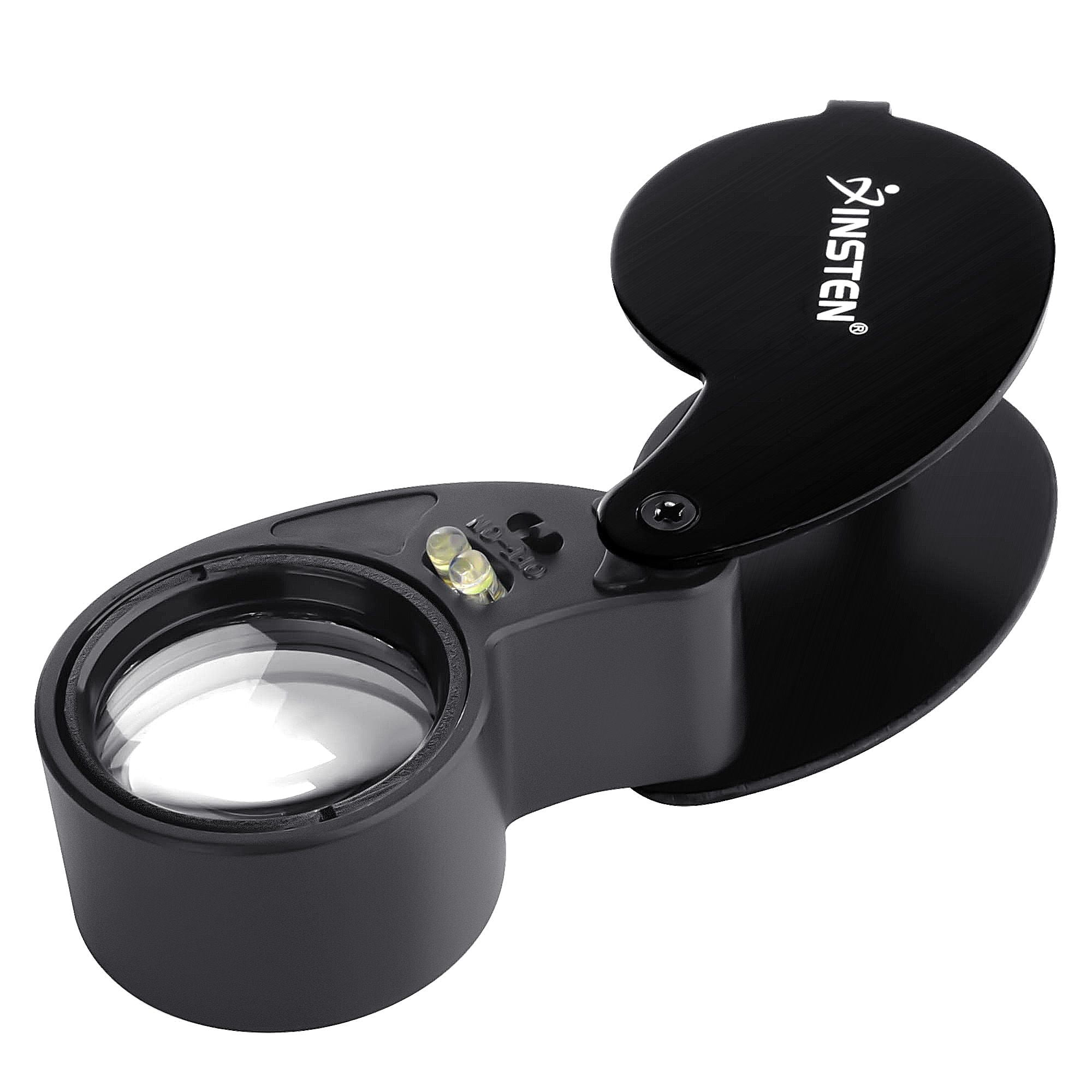 Insten 40X 25mm Magnifying Magnifier Glass Foldable Eye Loupe With insten-40x-25mm-magnifying-magnifier-glass-foldable-eye-loupe-with