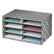 Classroom Keepers Construction Paper Storage, White, 12-1/4"W x 18-1/4 ...