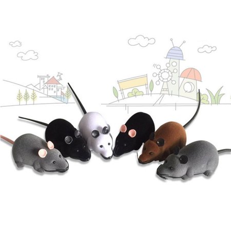 Mouse Wireless RC Mice Pet Toys Wireless RC Remote Control False Mouse ...
