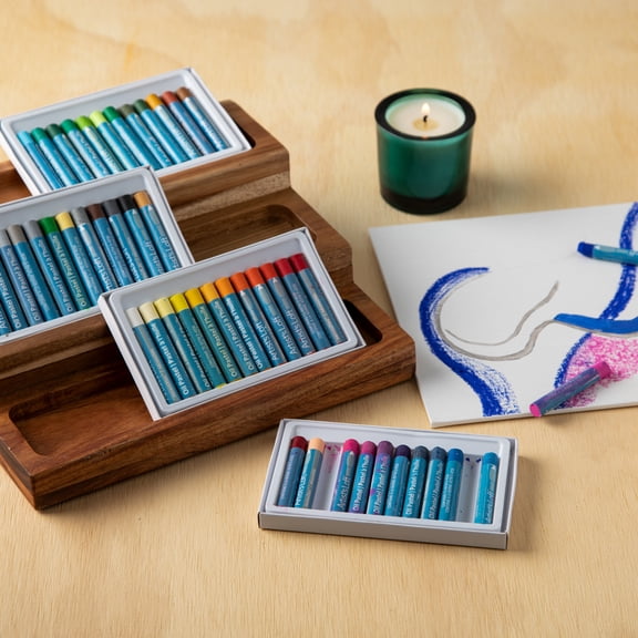 Paul Rubens Oil Pastels Set, 48 Vibrant Soft Color Art Supplies for ...