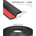 13Ft Automotive Weather Stripping, Accessories Door Rubber Seal Strip ...