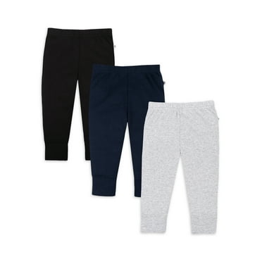 Leveret Solid Baby Crawling Pants & Legging Set Kids Baby Pants (Size 3 ...