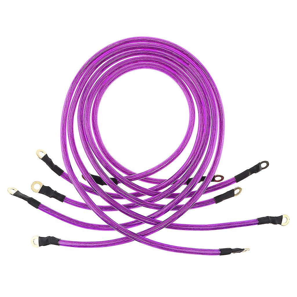 Cable de tierra para batería de coche, 5 uds., 5 puntos, mejora el ...