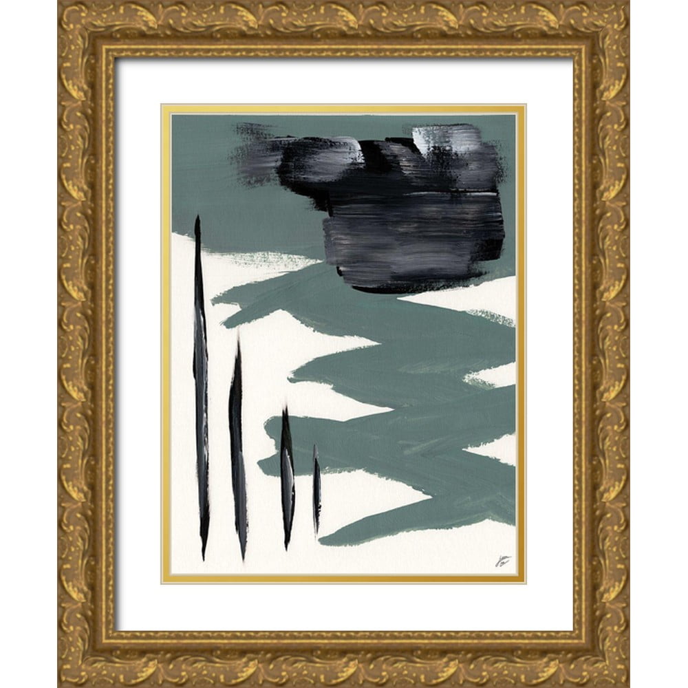 Lee, Judson 15x18 Gold Ornate Wood Framed with Double Matting Museum ...