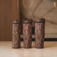 Water Bottle with Straw and Chug Lid, Stainless Steel, Vented Cap ...