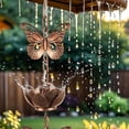 8.8ft Rain Chain for Gutters Downspouts Outside,Butterfly Rain Chain ...