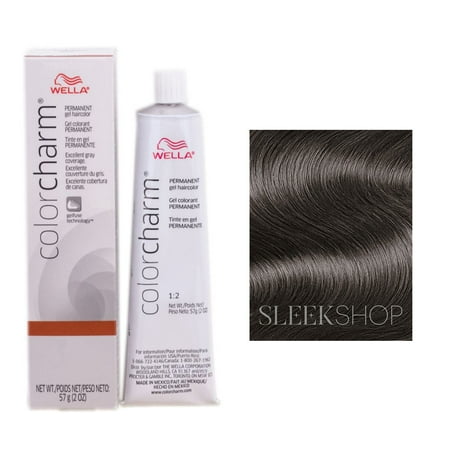 311/3N - Dark Brown , Wella Color Charm Gel Permanent Tube Haircolor ...