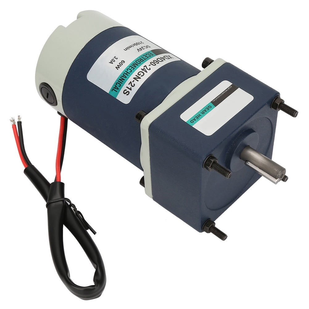 Oubit DC Gear Motor,24V 60W High Torsion WDC Geared Motor DC Geared ...