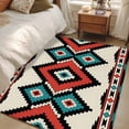 3'x5' Area Rugs, Aztec Southwest Indoor Outdoor Area Rug for Living ...