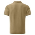 Boyscolos Polo Shirts for Men Short Sleeve Beer Belly Collared Textured ...