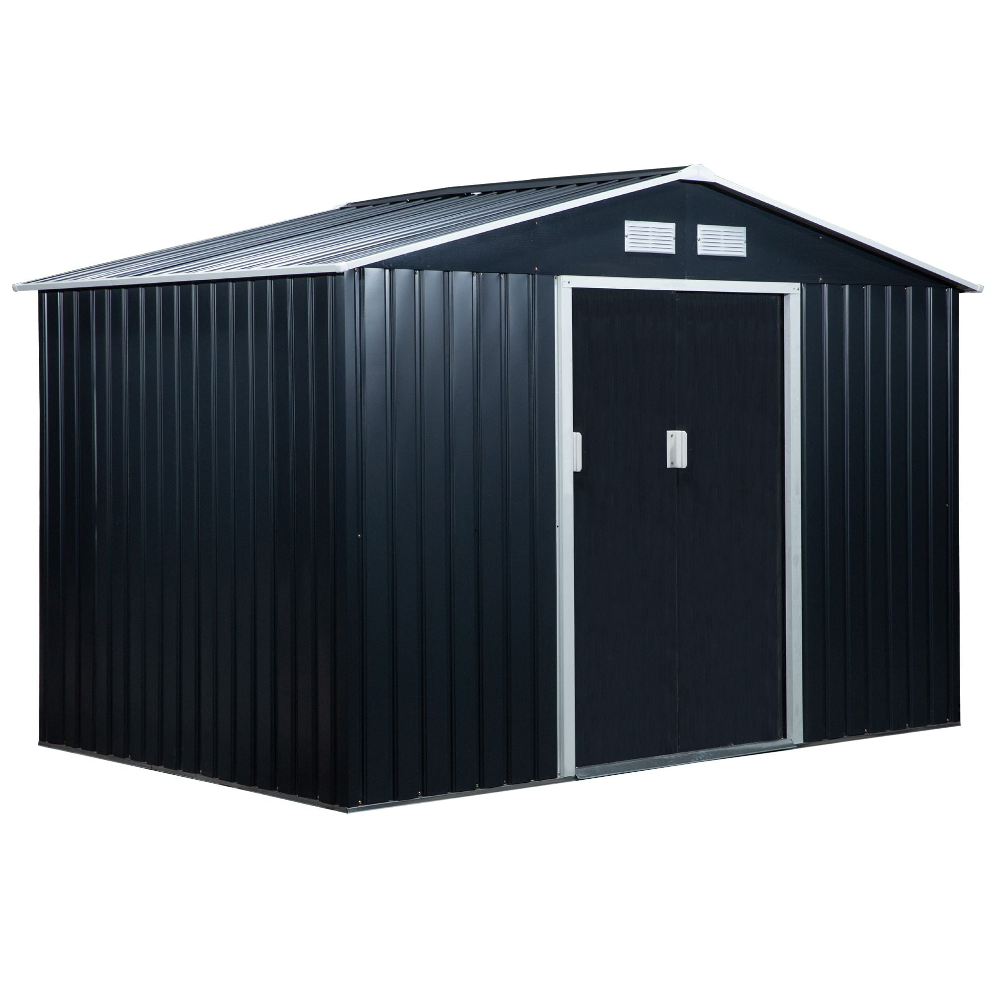 Click here for Outsunny 9 X 6 Garden Storage Shed With Foundation... prices