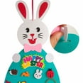 Easter DIY Felt Rabbit Set for Toddlers 37 inch Hanging Bunny Felt ...