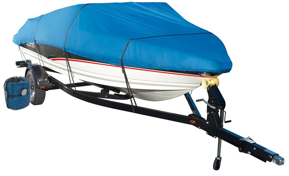 Wake Monsoon 600D Marine Grade Polyester Canvas Trailerable Boat Cover ...