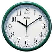 Advance Wall Clock, Silver - Walmart.com