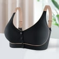 Bras For Women Sexy Lace Front Buckle Prints Underwear Without Rims